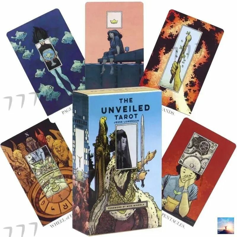 Раскрытое Таро, The Unveiled Tarot колода карт Таро книга по Таро
