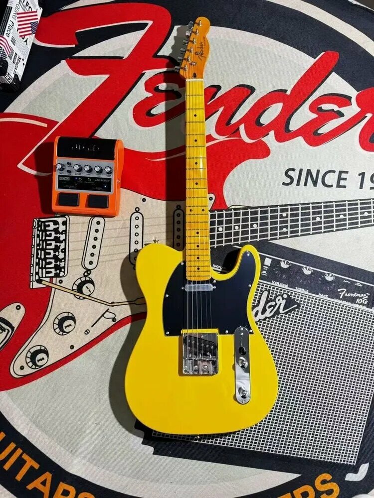 Fender Электрогитара Telecaster 6-струнная, корпус Махагони 39"