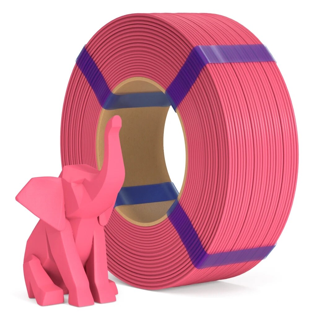 ELEGOO PLA нить чёрная 1.75 мм 1 кг Hot Pink 1KG