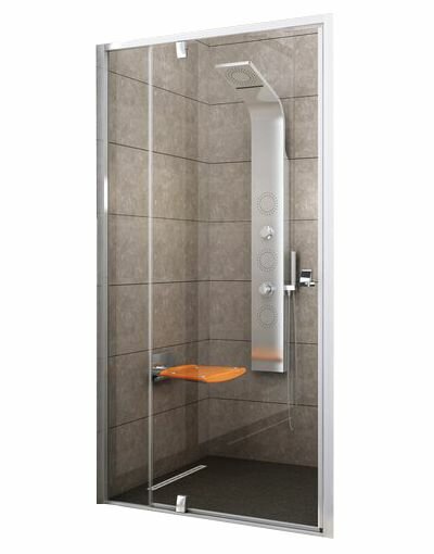 Душевая дверь Ravak Pivot PDOP2-100 белая/белая + Транспарент