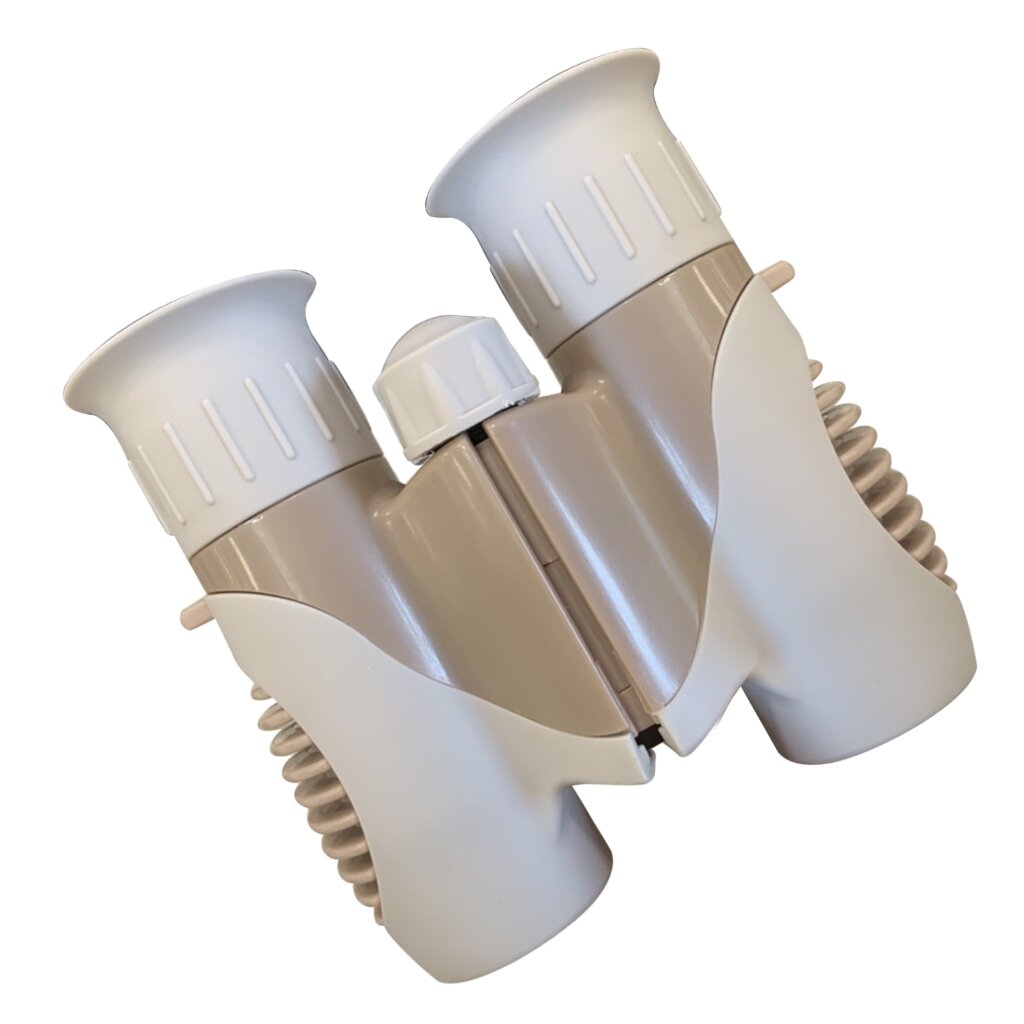 Уличный бинокль 8-кратный портативный складной детский бинокль с регулируемым фокусом-кофейный цвет