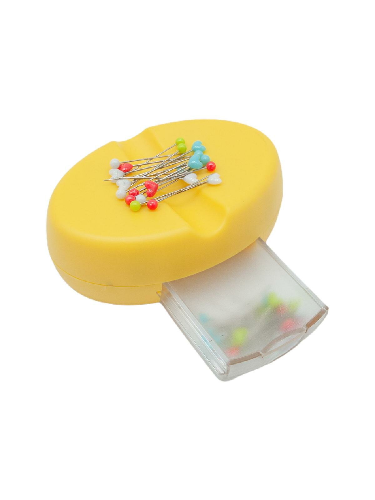 Подушечка для булавок на сильном магните с выдвижным ящиком для шитья Подушечка для булавок Иглы Caddy