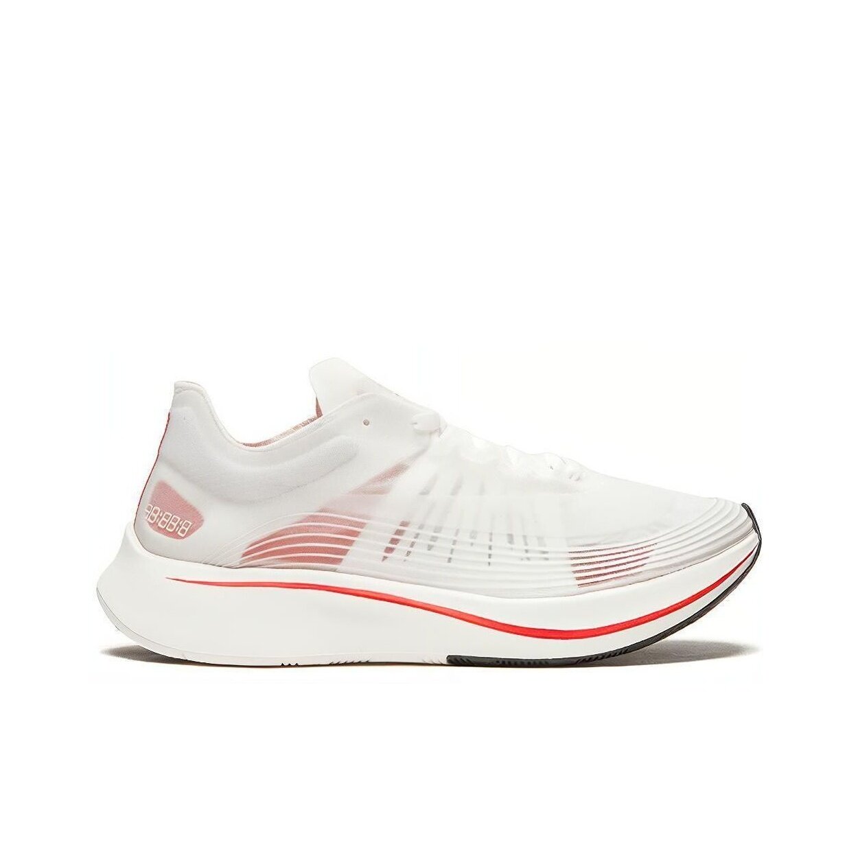 Кроссовки NIKE Zoom Fly SP, размер EU 39 стопа (24.5CM), белый, — фото 1