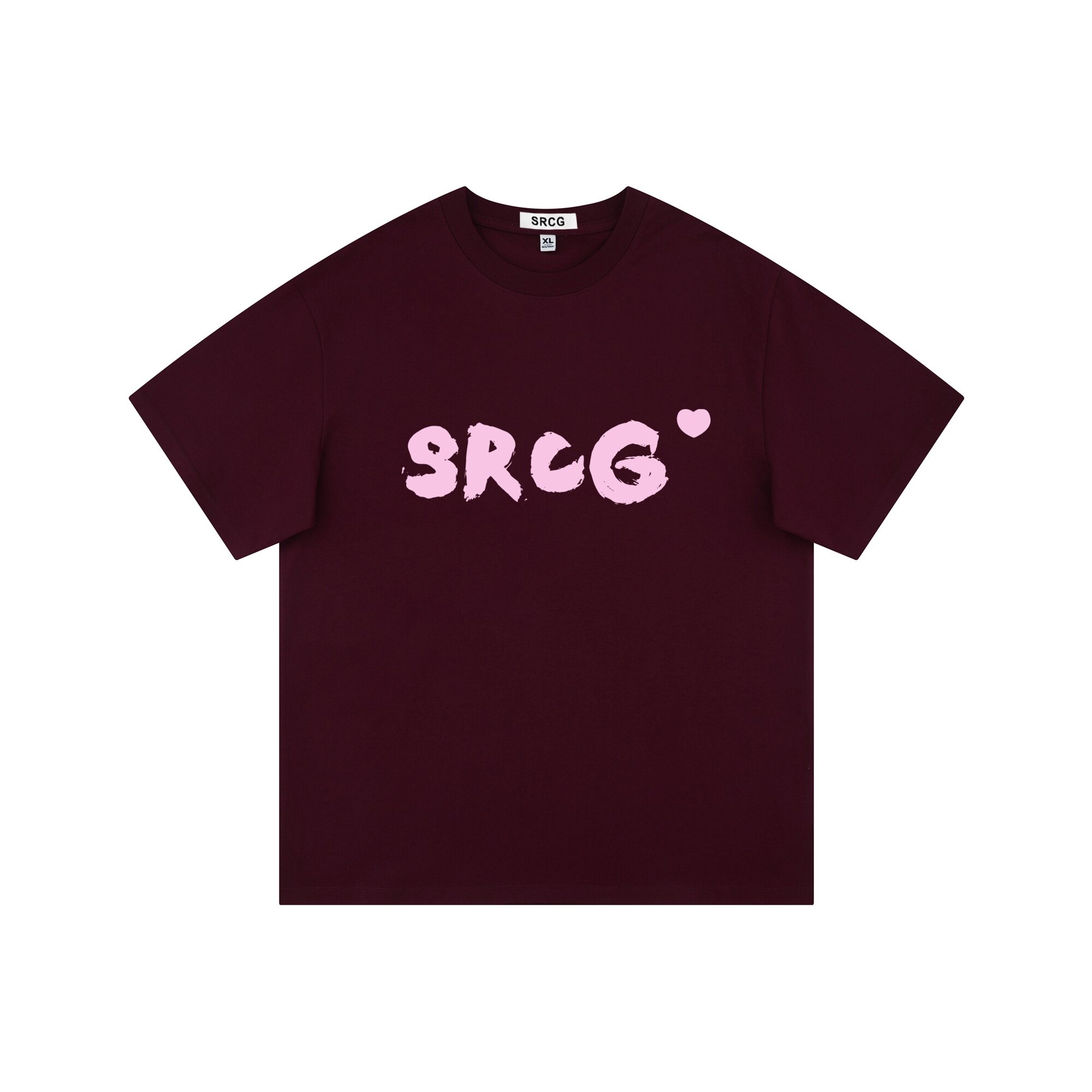 Майка SRCG, размер M, бургунди