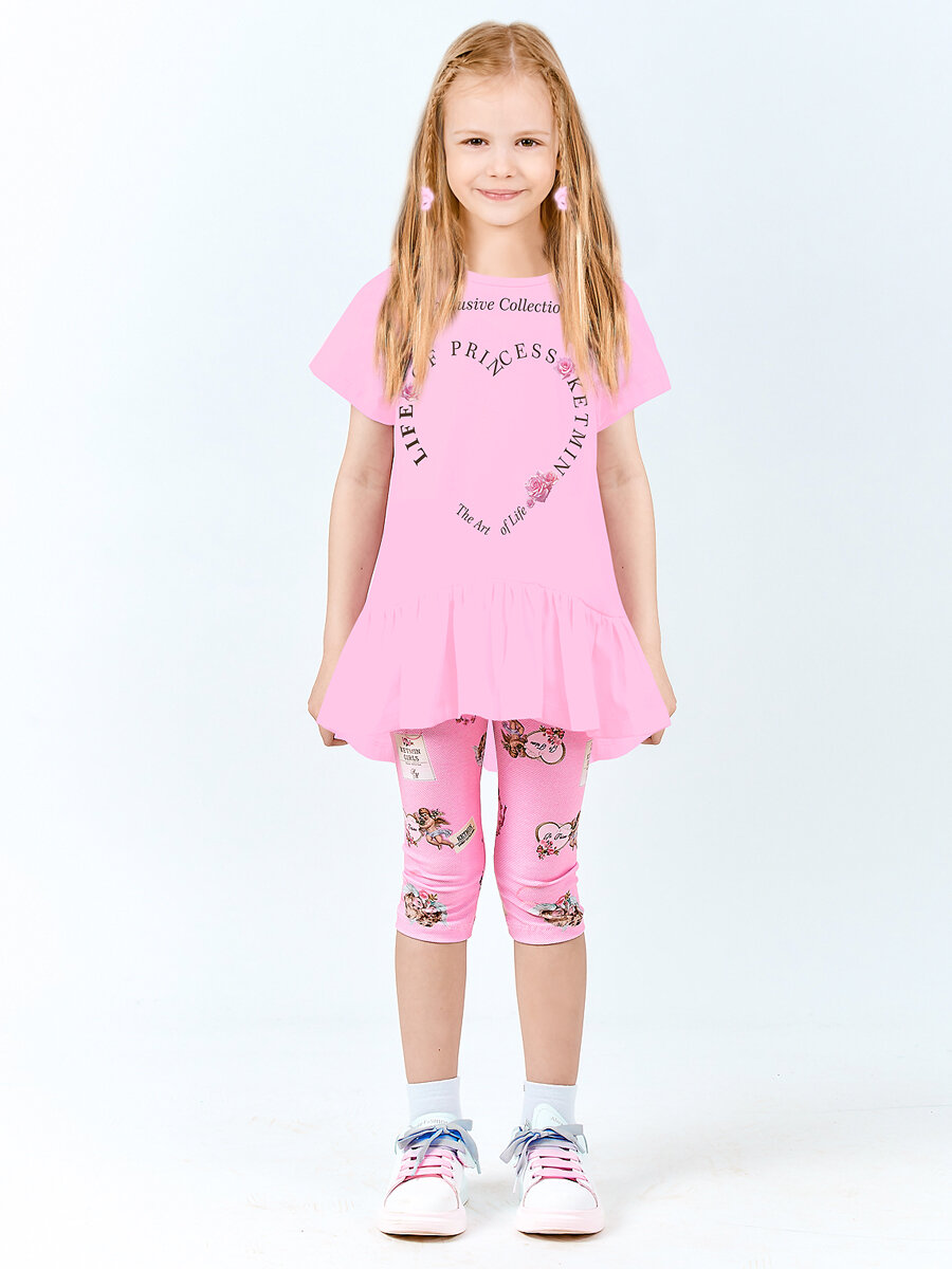 Комплект одежды летний футболка с бриджами