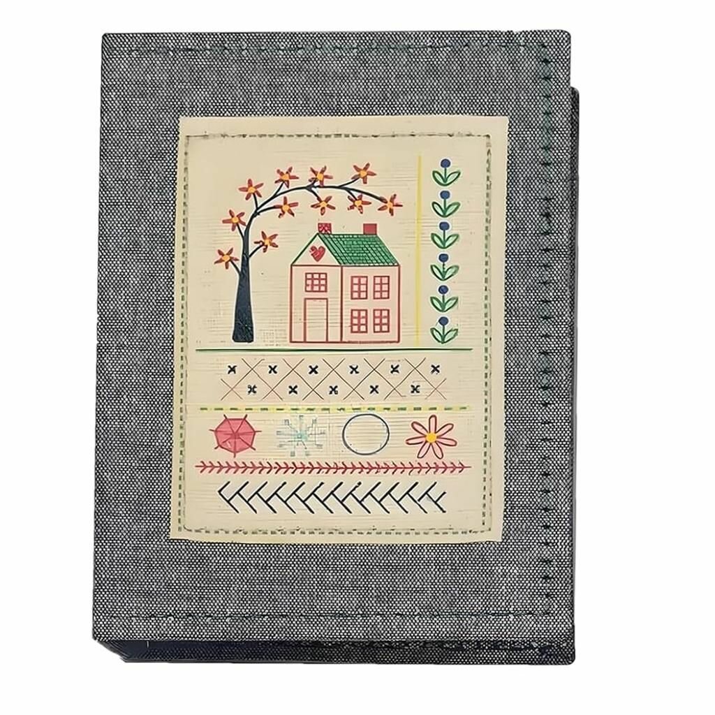 Книга вышивки и шитья, - Серая книга в стиле Б