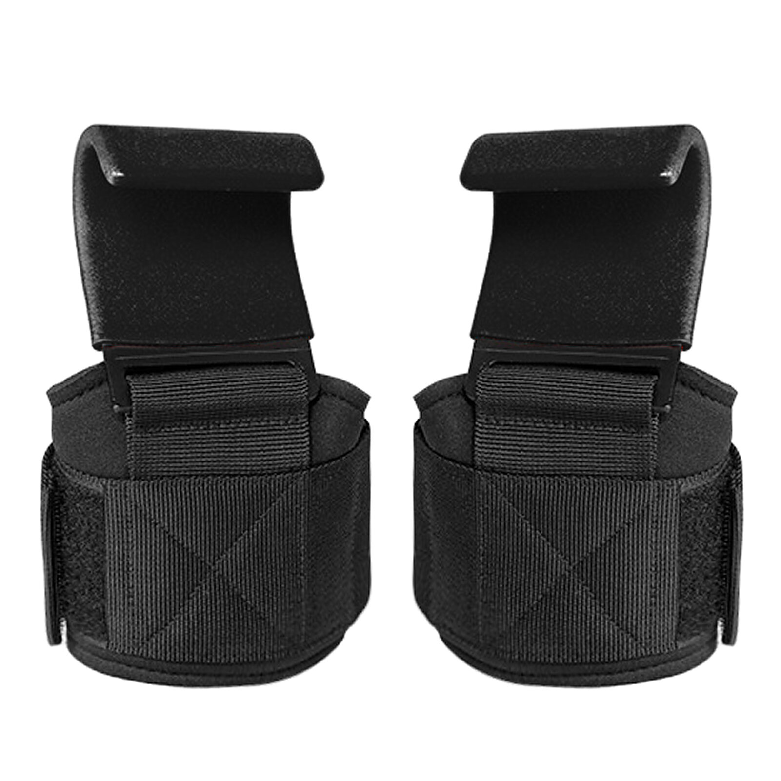 Крючки для подъема тяжестей, тяжелые ремни на запястья для подъема тяжестей, гири, перчатки для тяжелой атлетики и накладки для хвата для становой тяги, пауэрлифтинга, перекладки на штангу, материал: нейлон+сталь, цвет: черный/красный/синий (по выбору),