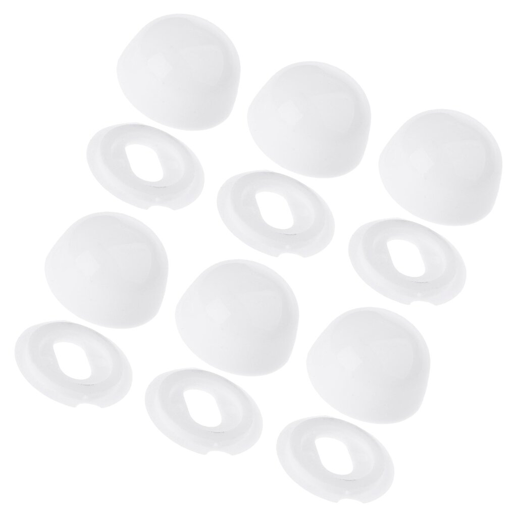 Упаковка из 6 штук, анкерный винт, декоративная крышка, аксессуары для ванной комнаты