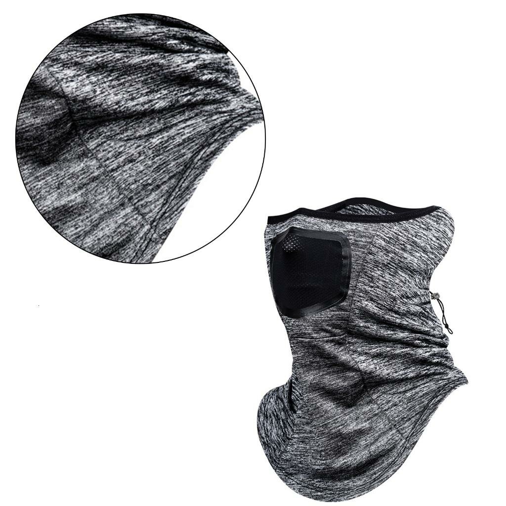 Трубная повязка для шеи из ледяного шелка, зола конопли