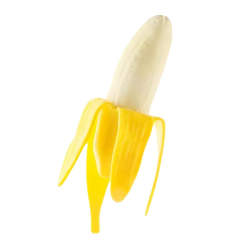 Расслабляющая для рук Мягкая Сжимающая Фруктовая Игрушка для Офиса, Антистресс, Эластичный Пилинг-Банан, Сенсорная Игрушка для Школьников, Успокаивающая