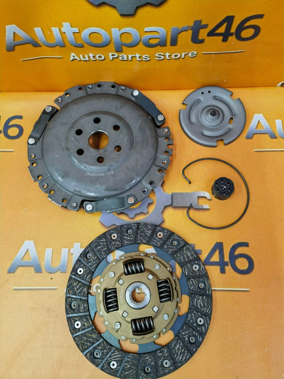 Сцепление комплект с выжимным подшипником и сепаратором Чери Амулет, Chery Amulet. Оригинал