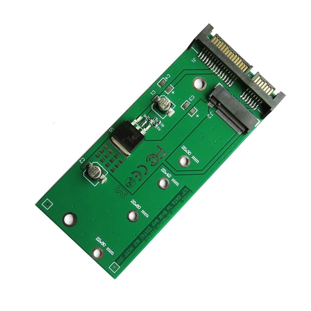 Адаптер M.2 и mSATA в SATA