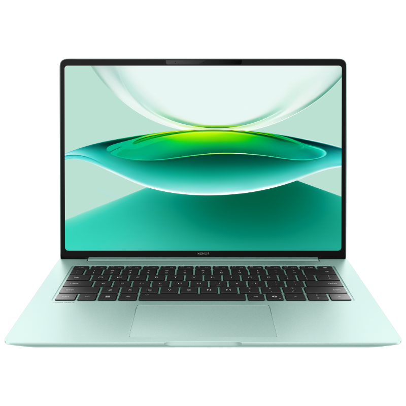 14.6" Ноутбук Honor MagicBook Pro 14, 3120х2080 OLED 120Гц, Intel Core Ultra 5-225H (4.9 ГГц), RAM 32 ГБ, SSD 2048 ГБ, Intel Arc 130T, Windows 11 Pro + MS Office Pro, Зеленый, русская клавиатура