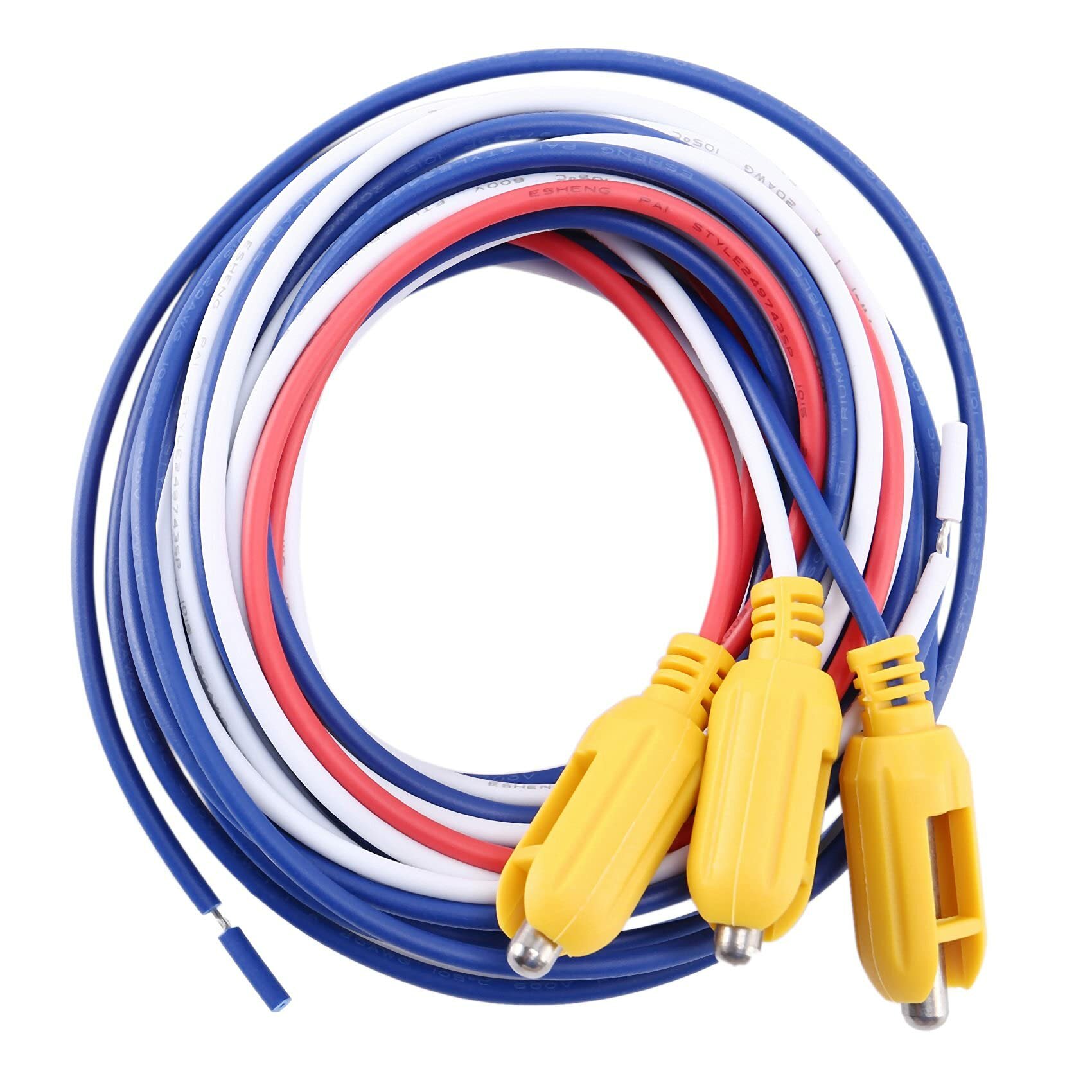 Датчик уровня воды с тремя зондами, зонд для измерения уровня жидкости, синий 1.5M красный белый 3.5M