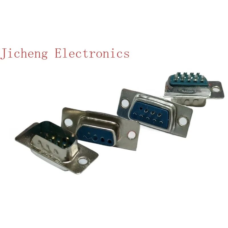 10 разъемов DB9 «папа-мама» RS232 Male head