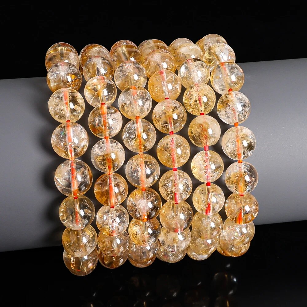 Бусины из цитрина 7/8/9/10 мм 10mm 1 string