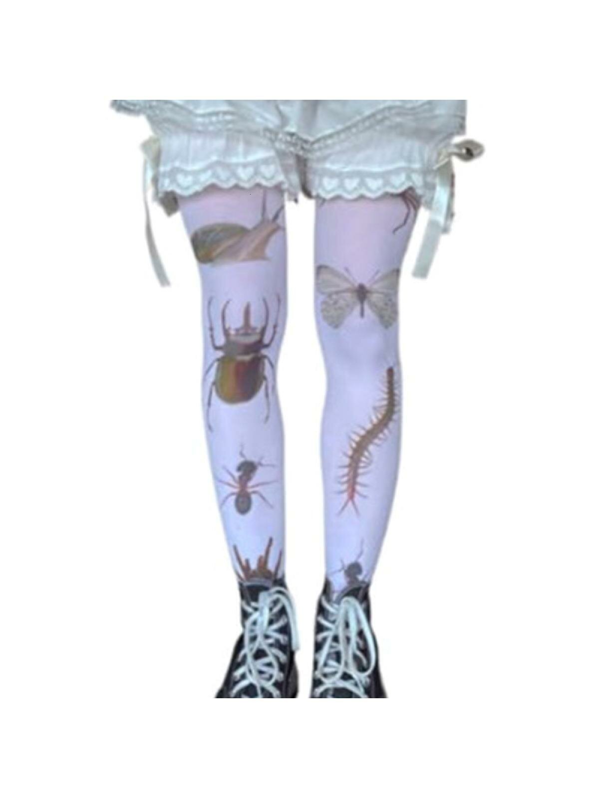 Колготки с принтом котов, 08