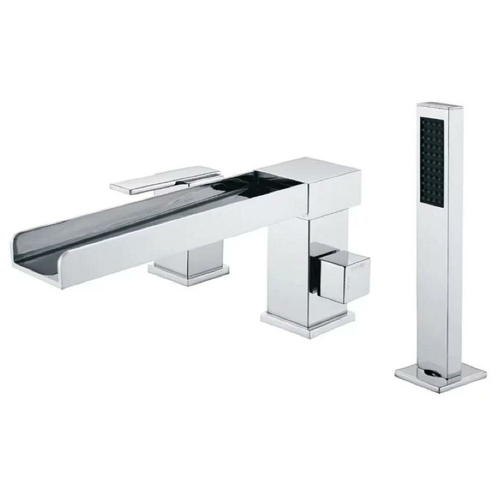 Смеситель на борт ванны Groсenberg GB6008-2CR, хром