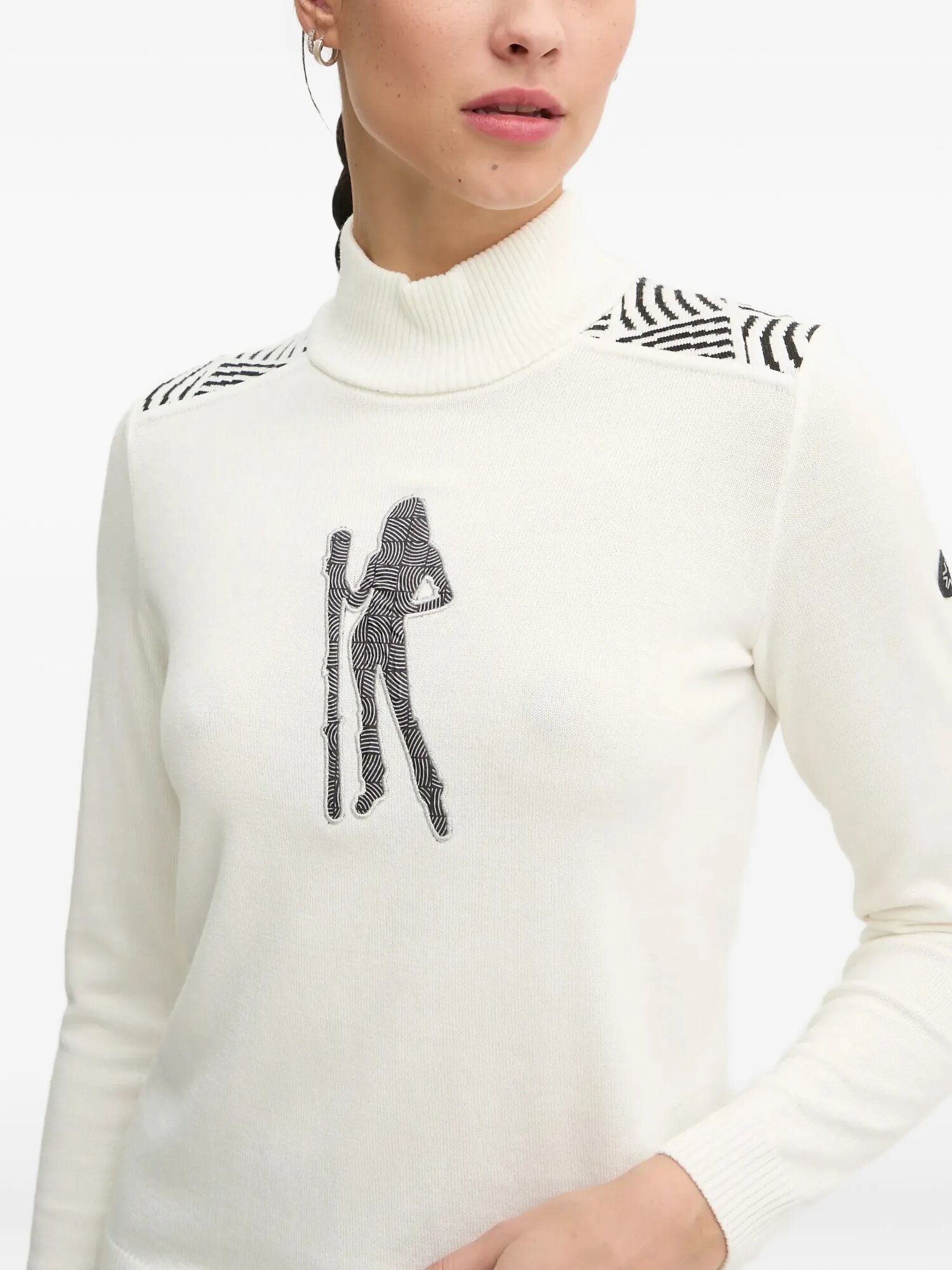 Свитер Newland Patterned graphic sweater, размер 42, , разноцветный — фото 1