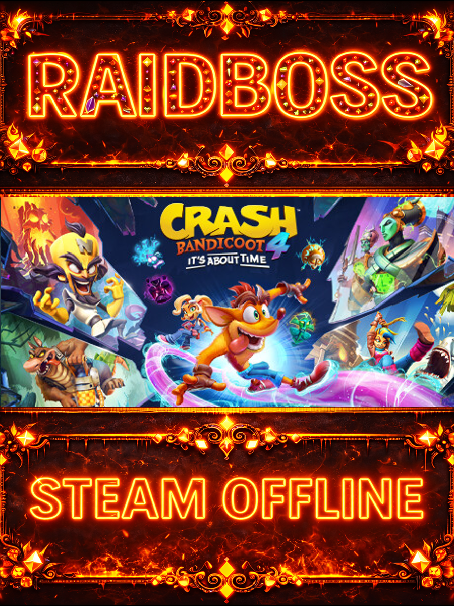 Crash Bandicoot™ 4: It’s About Time игра на аккаунте для ПК с OFF активацией для Steam (PC) РФ + СНГ