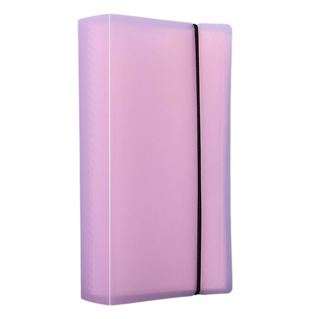 100/200 Конвертов Книга для экономии денег Книга для хранения банкнот, Розовый - 200