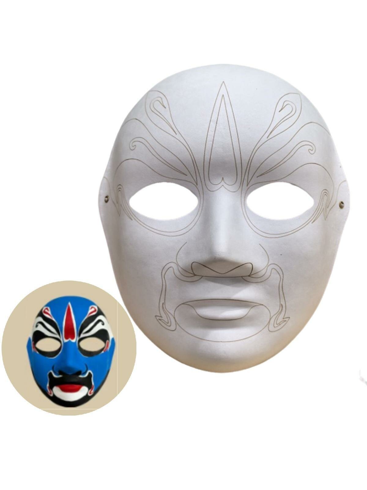 Белые маски из бумаги-маше, Сяхоу Дун