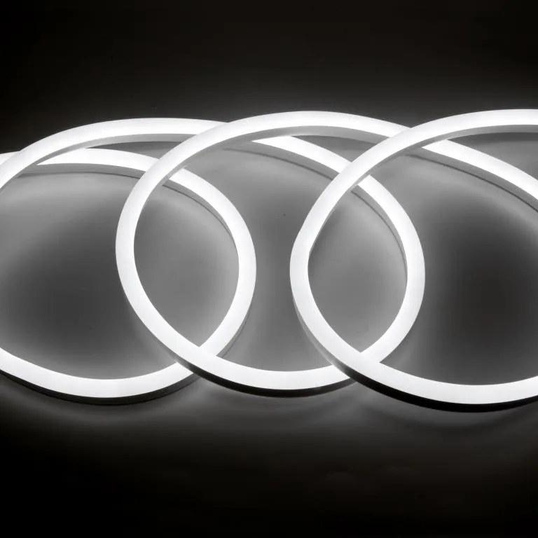 Лампы светодиодные ShopLEDs Гибкий Неон 220V 9,6 Вт/метр Белый 6500 8х16 Мм GLS-2835-120-9.6-220-NL-IP67-W, 50м