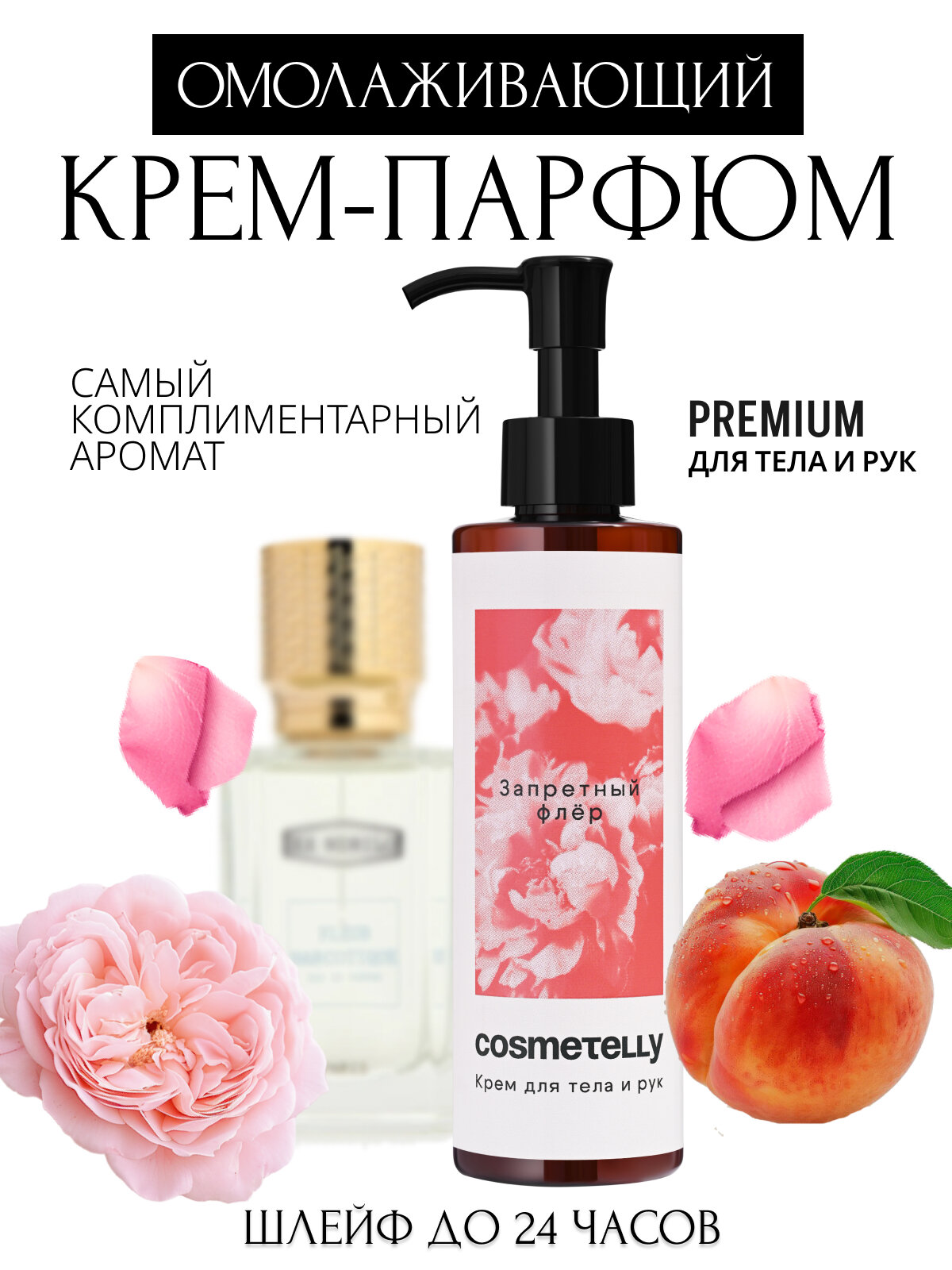 Парфюмированный крем для тела и рук Запретный Флёр