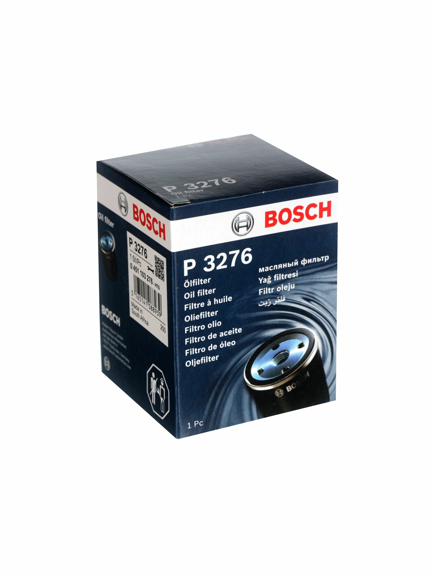 Фильтр масляный двигателя BOSCH (0 451 103 276) — фото 1