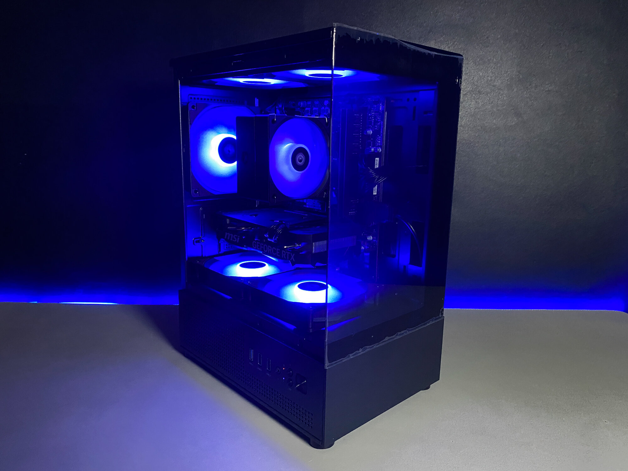 Игровой Компьютер Intel Core i5-12400F 6/12*2.50-4.40GHz/RTX 4060-8Gb/16Gb/SSD512Gb/600W