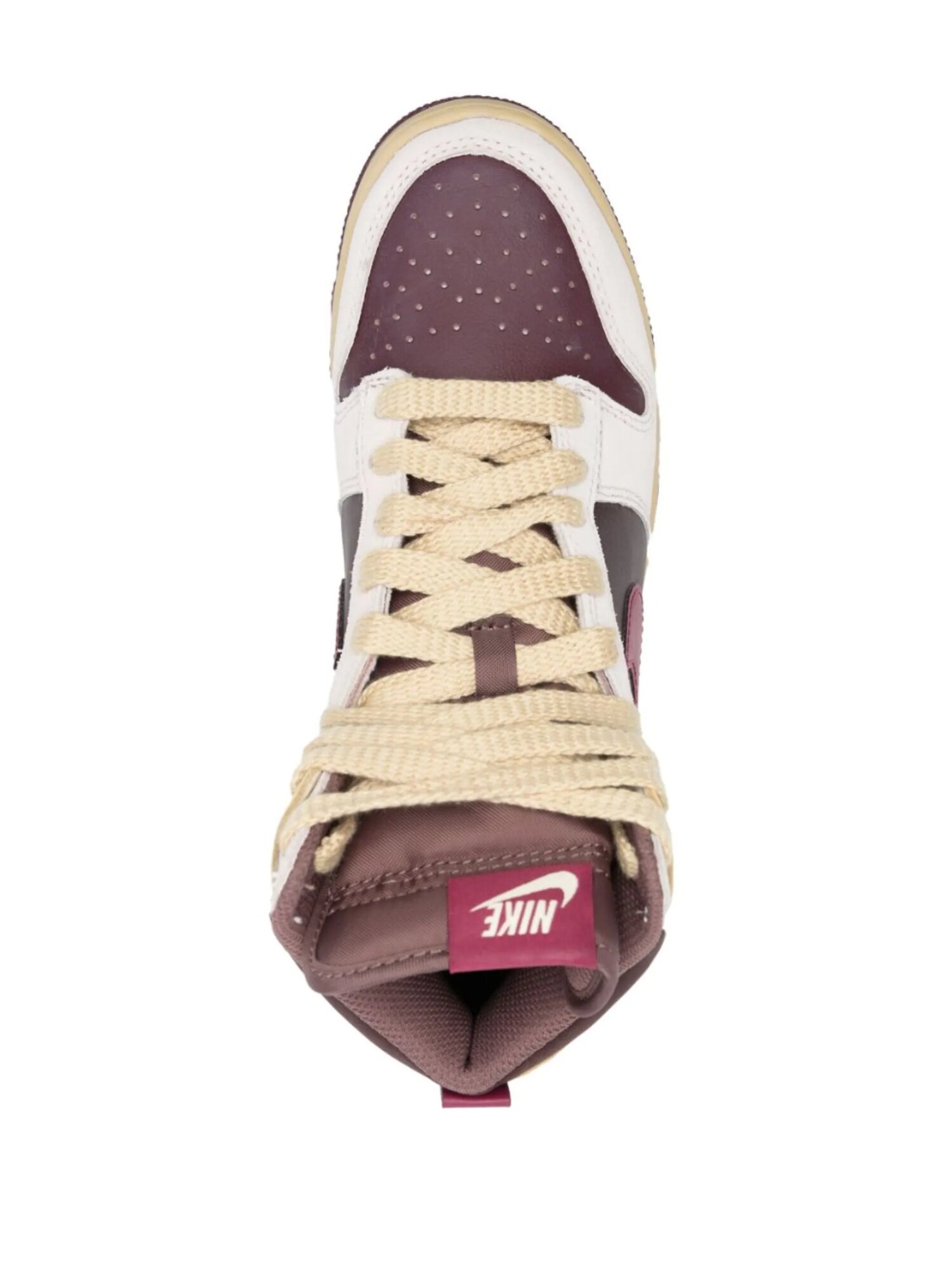 Кроссовки NIKE Dunk High 1985, размер 9.5 US, коричневый — фото 1