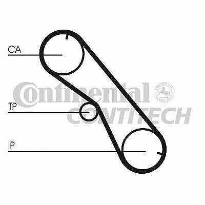 Ремень ГРМ CONTITECH CT1089 Toyota Hiace, Hilux, Land Cruiser 2.5 D, 3.0 D 00