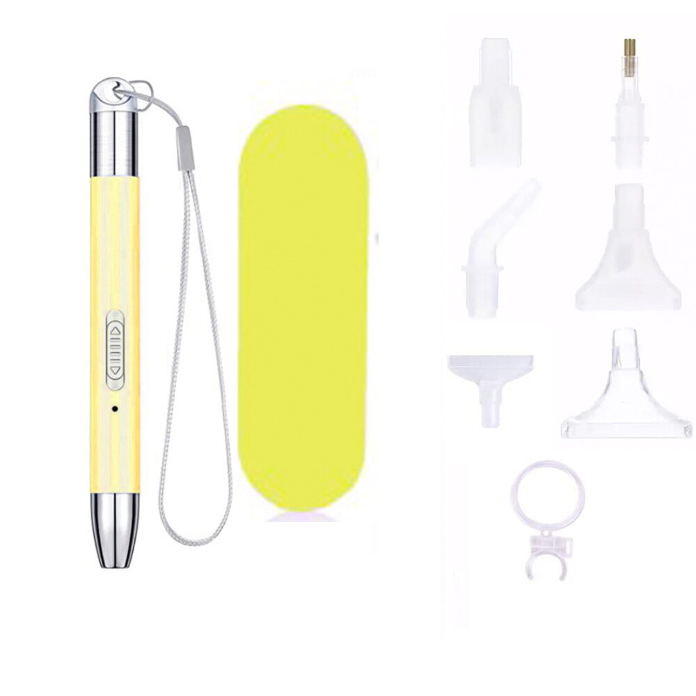 2026 Новейшая модель 5D инструмента для алмазной живописи, светящаяся точечная ручка, USB перезаряжаемая светящаяся ручка, инструмент для алмазной живописи с точечной ручкой