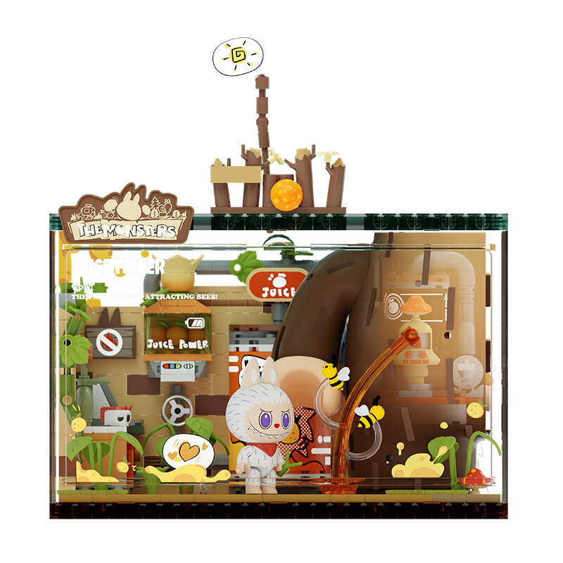 Конструктор унисекс POP MART Pop Blocks Labubu The Monsters Forest Secret Base Series, Sweet Fermentation