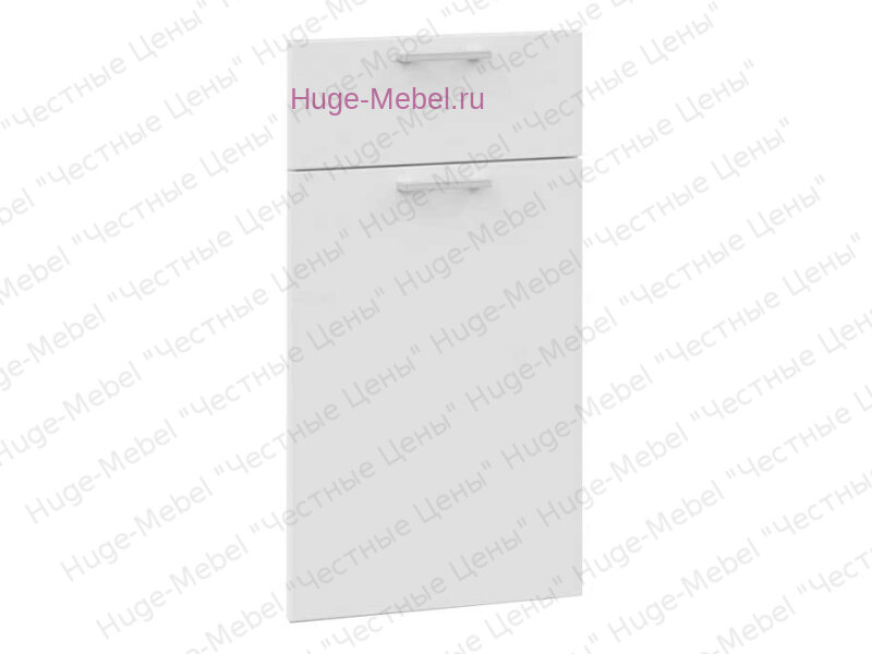 Кухонный фасад Ф-31 софт вайт (Катрин) Huge Mebel . Ширина 496 Высота 708. Кухонные фасады