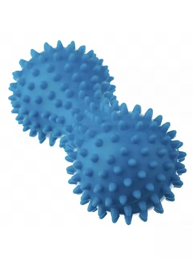 Массажный мяч двойной арахис, ролик с шипами, жесткий массажер для тела, ног, спины, МФР