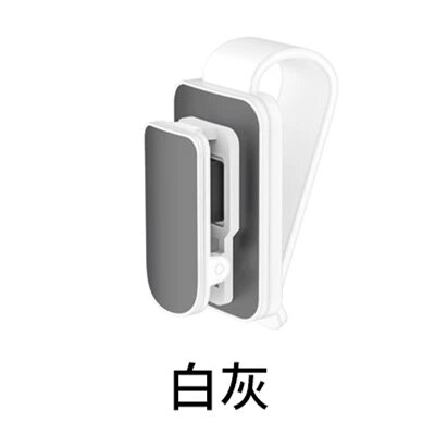 YX автомобильный держатель для очков - бело-серый цвет, многофункциональный крепеж для авто, премиум-качество