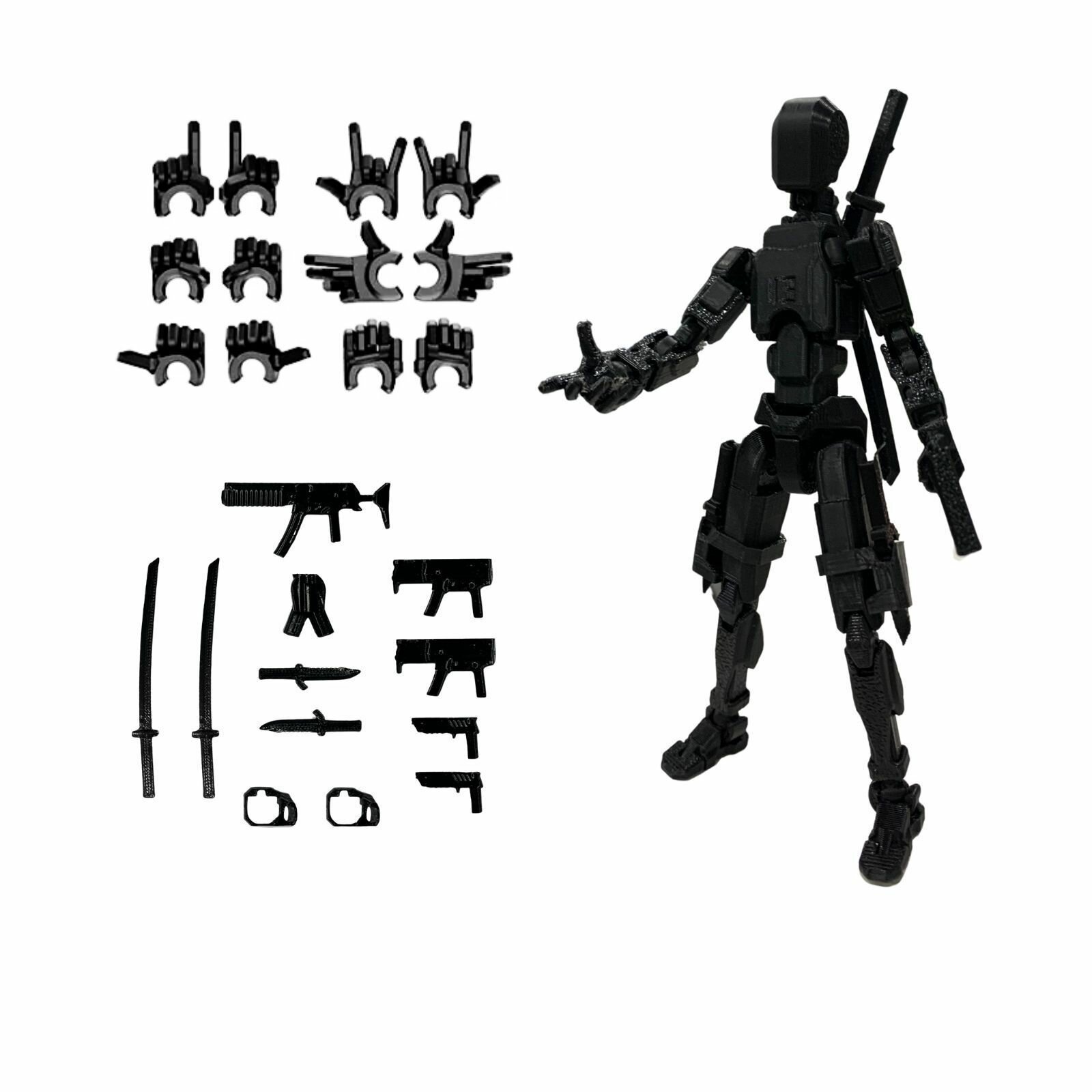 Горячая продажа Lucky 13, многосуставная кукла, многофункциональная 3D-печатная игрушка, фигурка куклы 3-го поколения