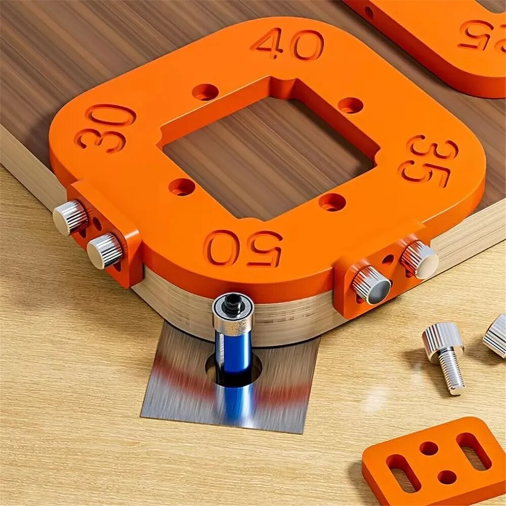 Шаблоны радиусных углов для деревообрабатывающего фрезера Jig R30-R50
