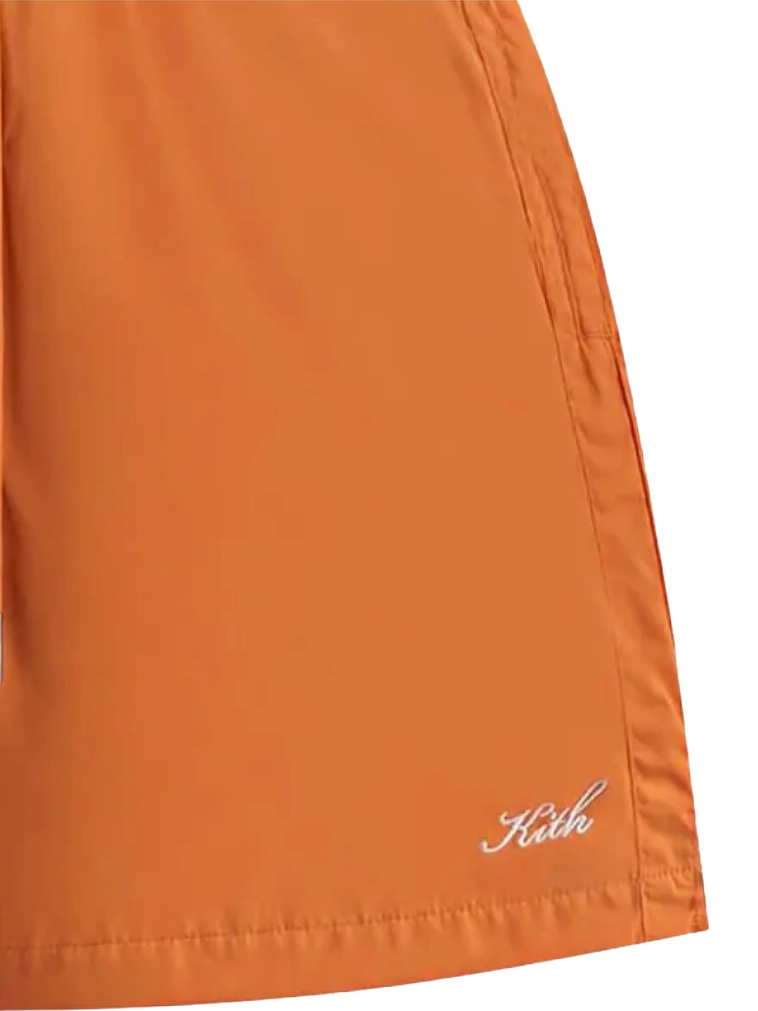 Шорты KITH Drawstring active shorts, размер 48, orange — фото 1