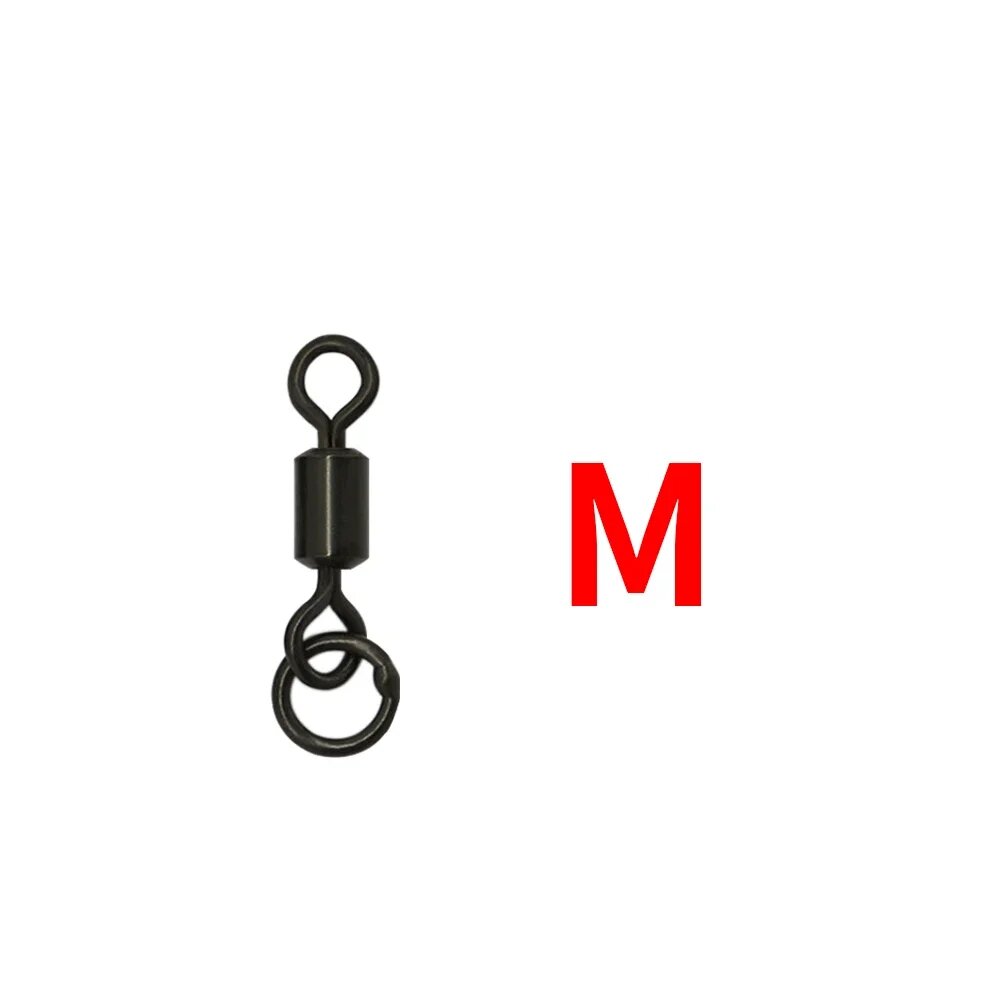 20 шт, вертлюг с микро-крючком для ловли карпа, гибкие аксессуары для ловли карпа, вращающийся вертлюг с кольцом для D-Rig Chod Rig Tackle