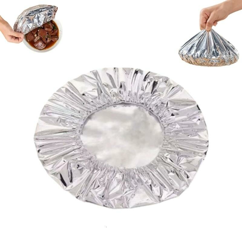 Алюминиевые фольгированные крышки для еды, 50
