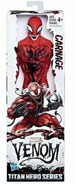 12-дюймовая экшн-фигурка Marvel Venom Spider-Man Carnage Joint, кукла, детская игрушка, модель с орнаментом, подарок
