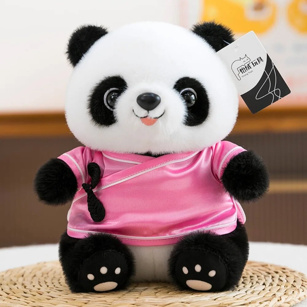 Плюшевая панда Кукла Панда 25cm Pink
