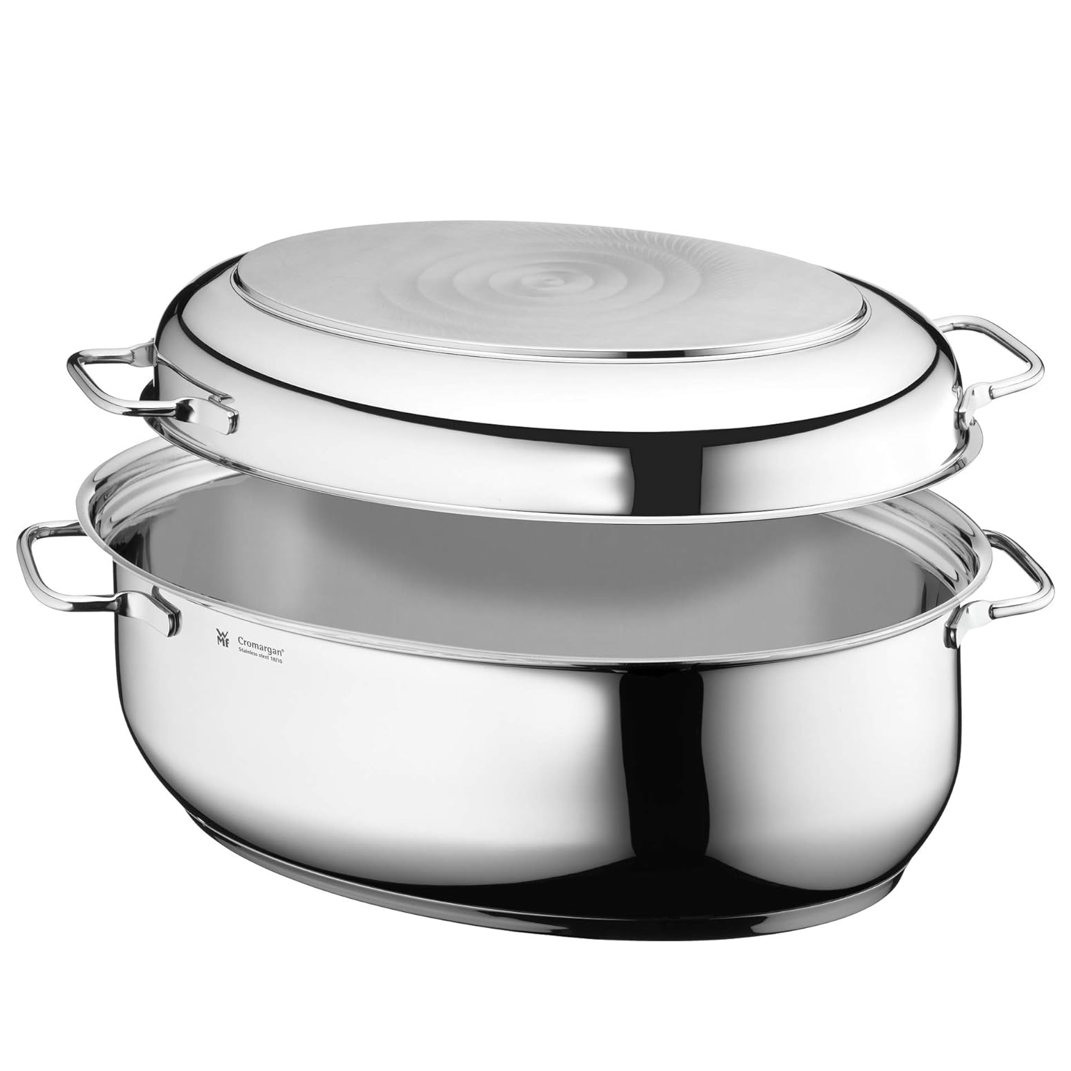 Многофункциональная жаровня WMF Extrabräter с металлической крышкой 8,5 л 0788016040