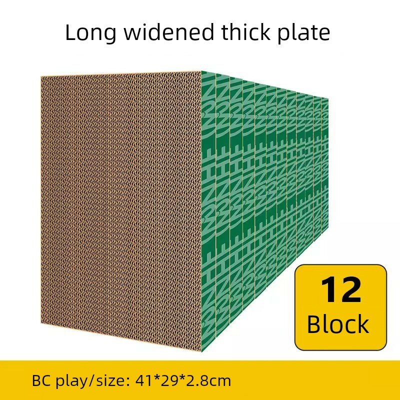 Доска для когтей для кошек, большая, из гофрированного картона, настенная, вертикальная, для заточки когтей, устойчивая