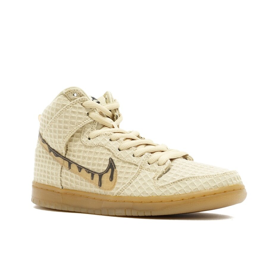 Кроссовки NIKE Dunk SB, размер EU 39 стопа (24.5CM), бежевый — фото 1