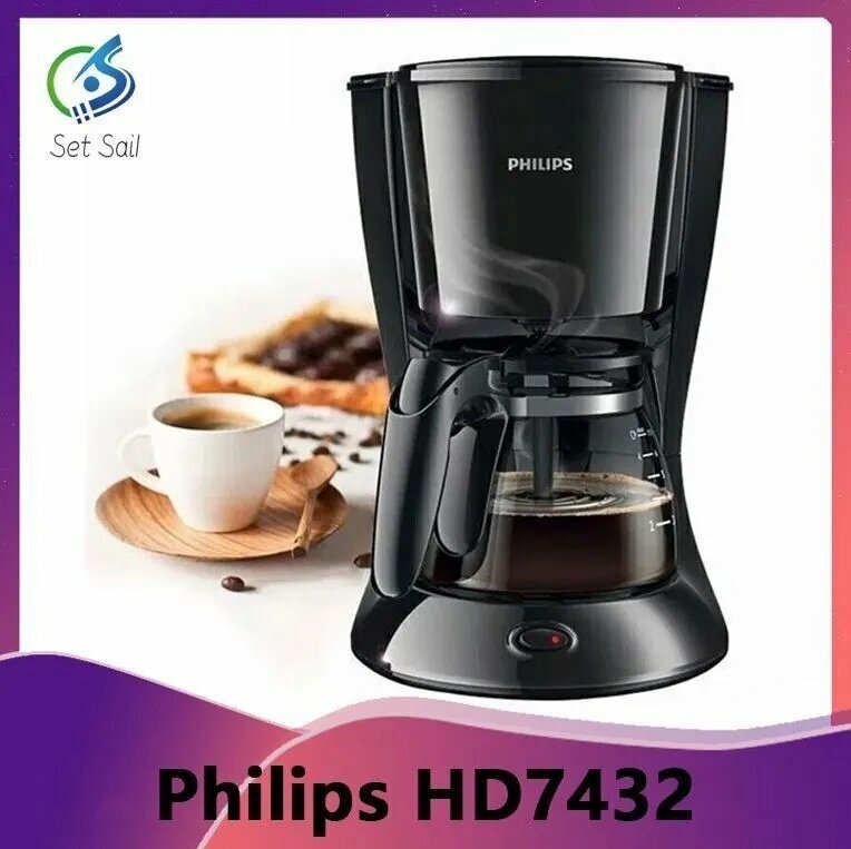 Кофеварка капельная HD7432, черный