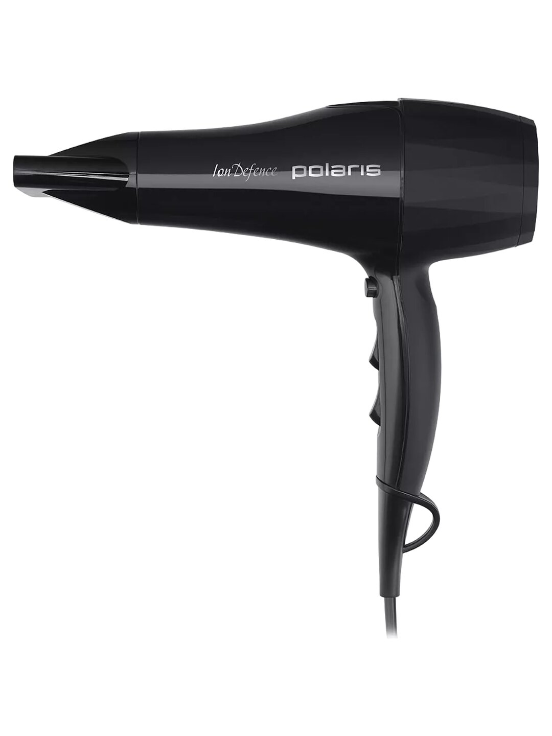 Фен Polaris PHD 2256Ti, 2200 Вт, турмалиновая ионизация, 4 температурных режима, черный