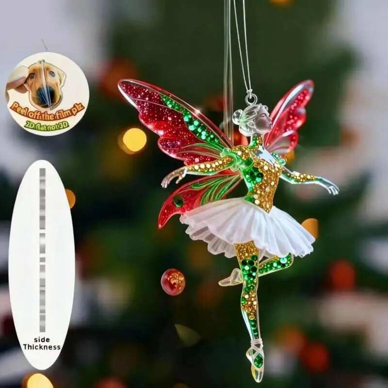 Подвеска PlumHOME Балерина из акрила A2